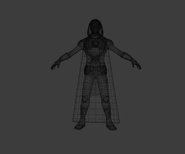 ArtStation - MOON KNIGHT GAME READY 3D MODEL | Game Assets