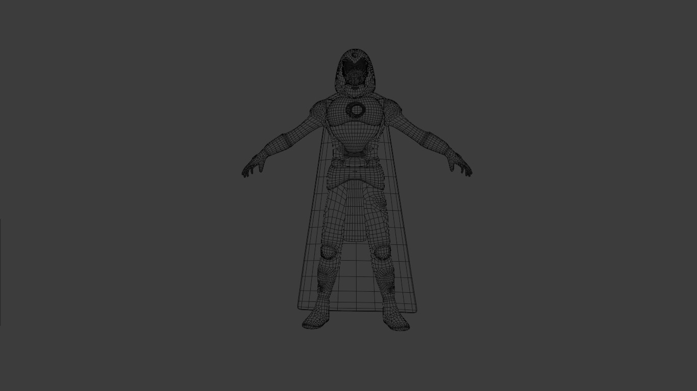 ArtStation - MOON KNIGHT GAME READY 3D MODEL | Game Assets
