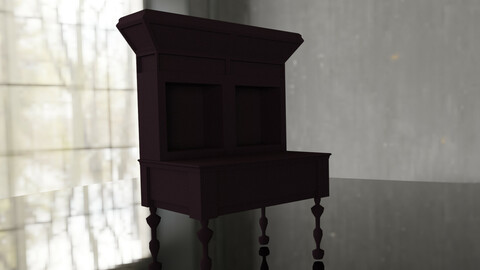 ArtStation - OLD FURNITURE GAME READY 3D MODEL | Game Assets