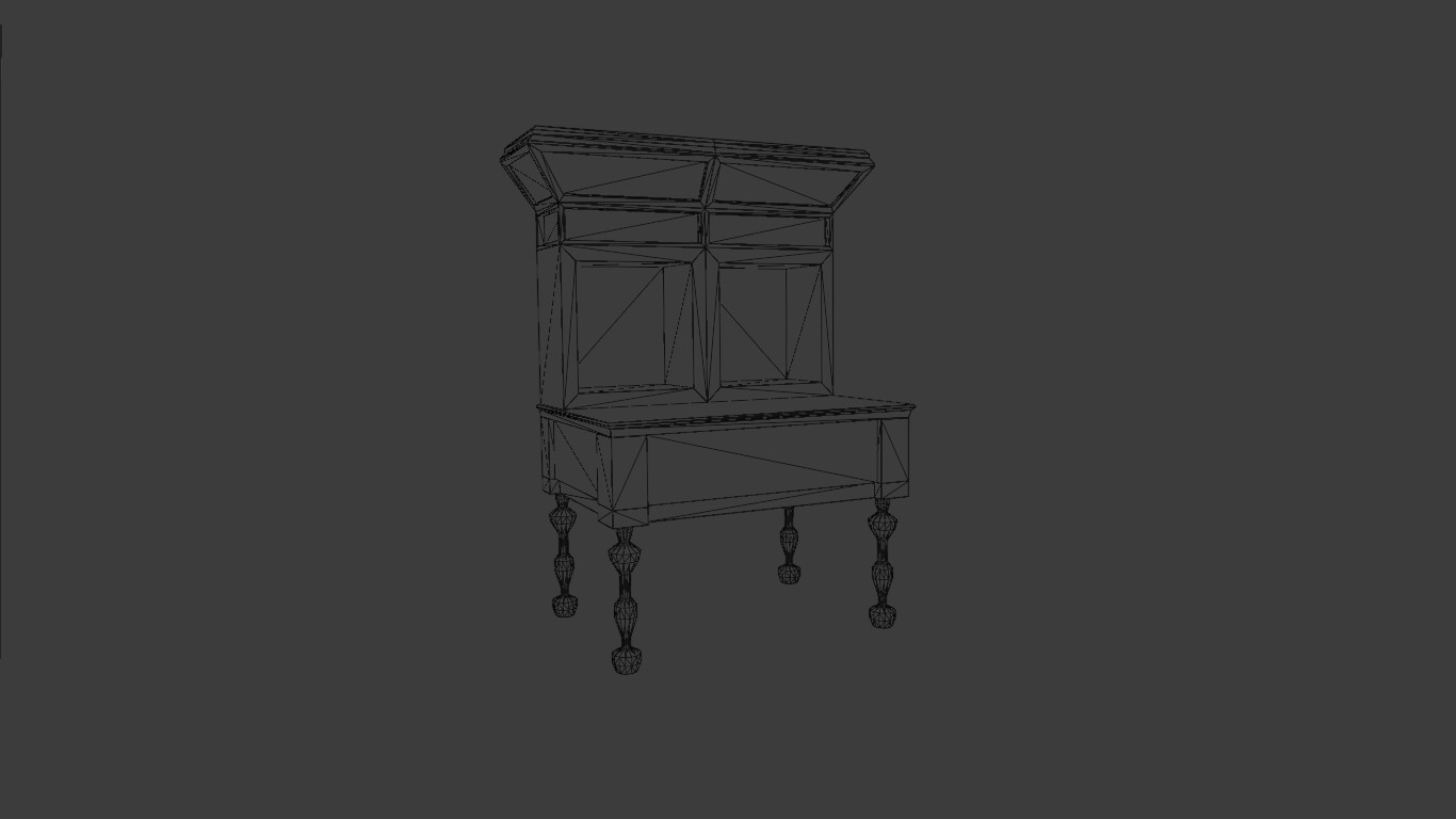 ArtStation - OLD FURNITURE GAME READY 3D MODEL | Game Assets