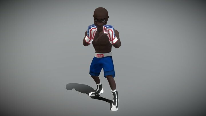 ArtStation - 3D Model - Boxer Pack | Game Assets