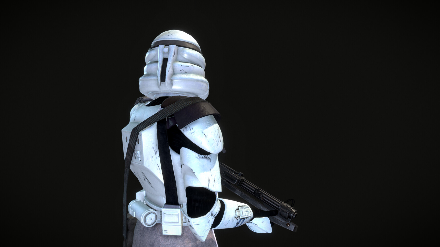 ArtStation - Clone Trooper Phase 2 Airborne Sharpshooter | Resources