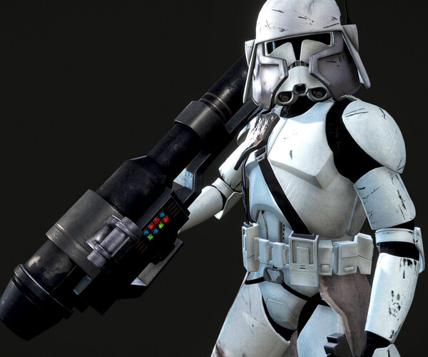 ArtStation - Clone heavy trooper phase 2 | Resources