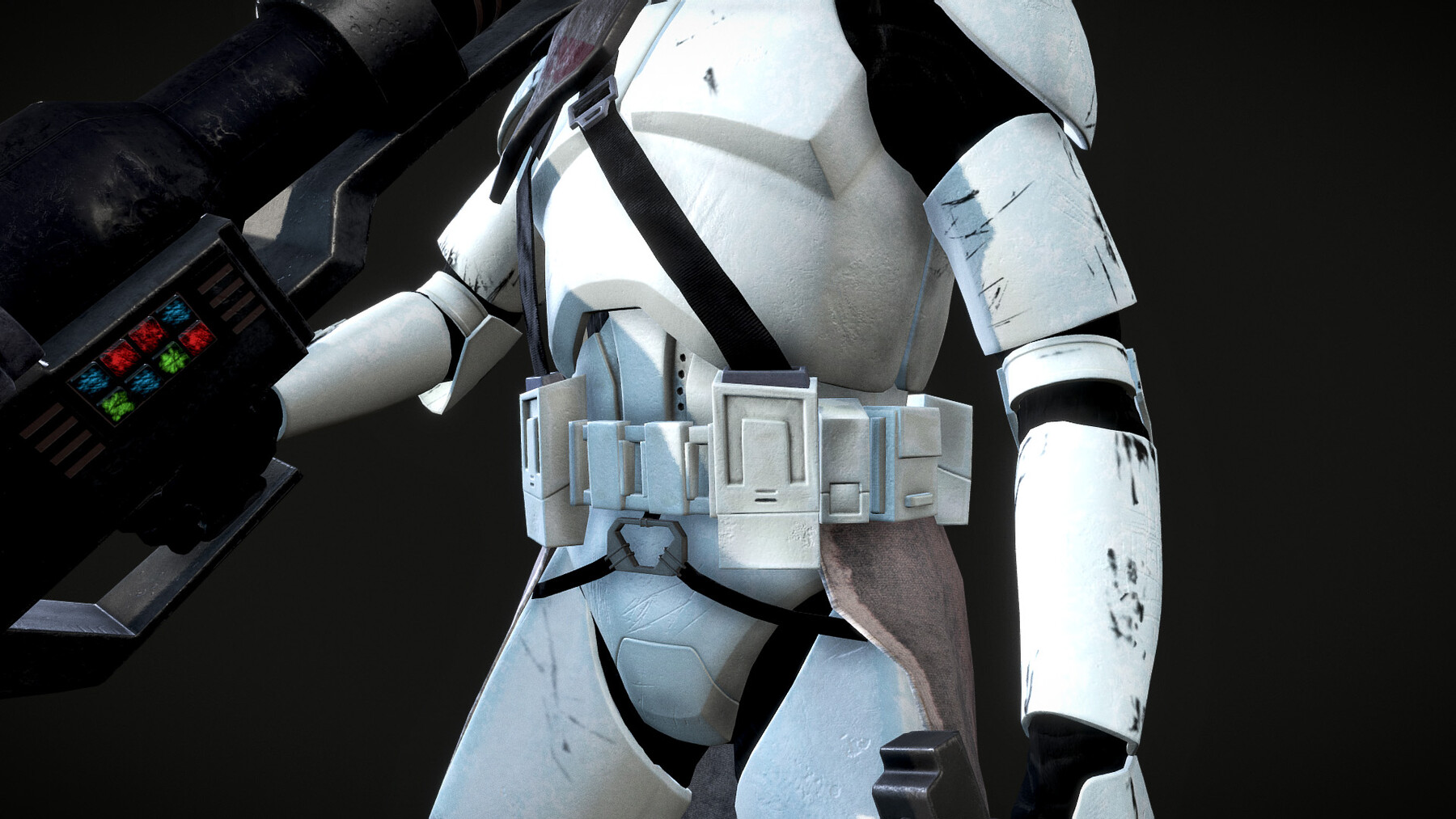 ArtStation - Clone heavy trooper phase 2 | Resources