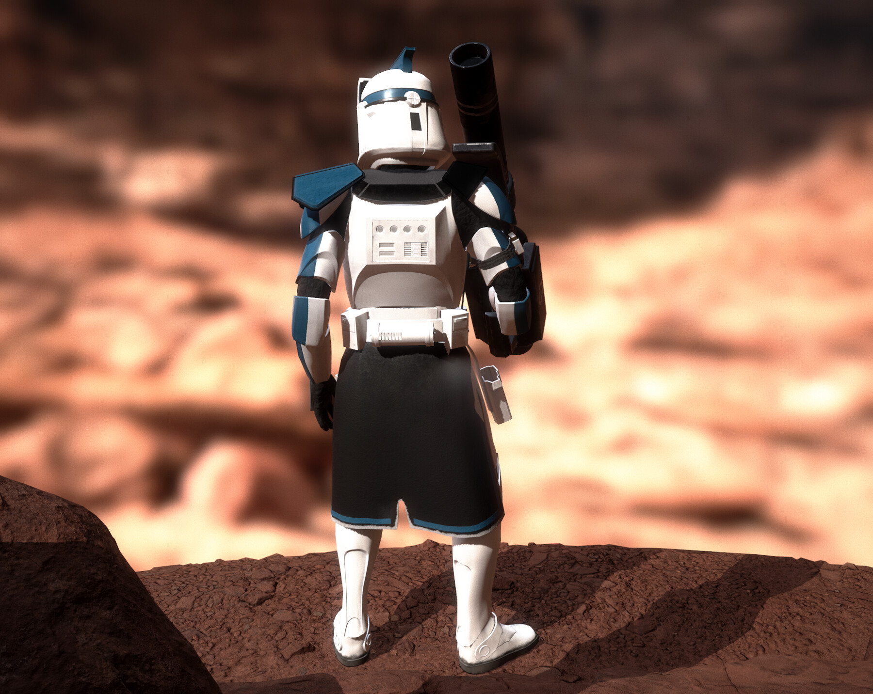 ArtStation - Clone Heavy Trooper Phase 1 | Resources