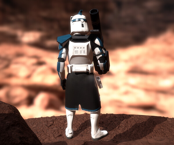 ArtStation - Clone Heavy Trooper Phase 1 | Resources