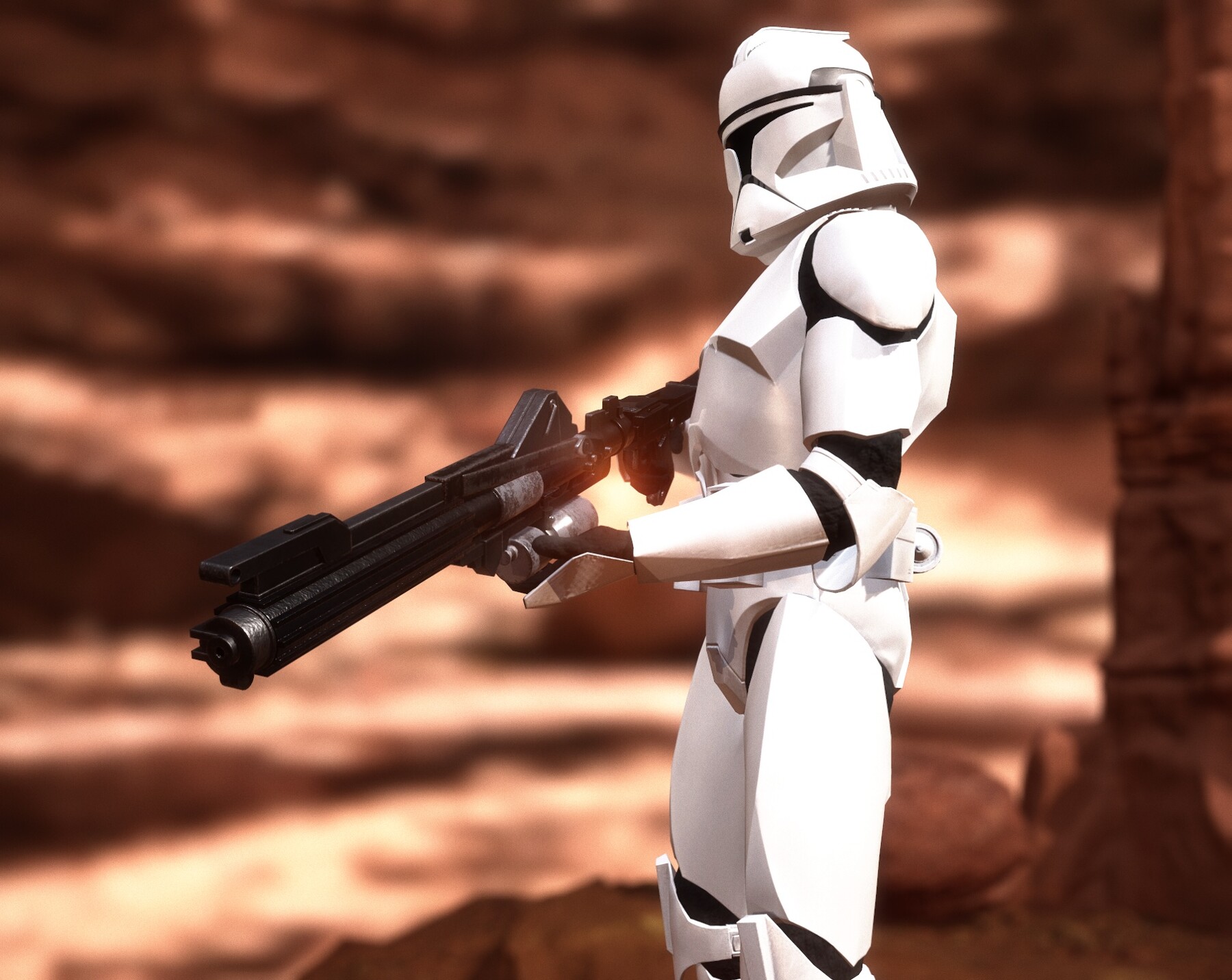 ArtStation - Clone trooper phase 1 | Resources