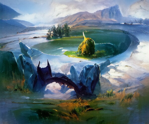 ArtStation - Land of Crystal | Artworks