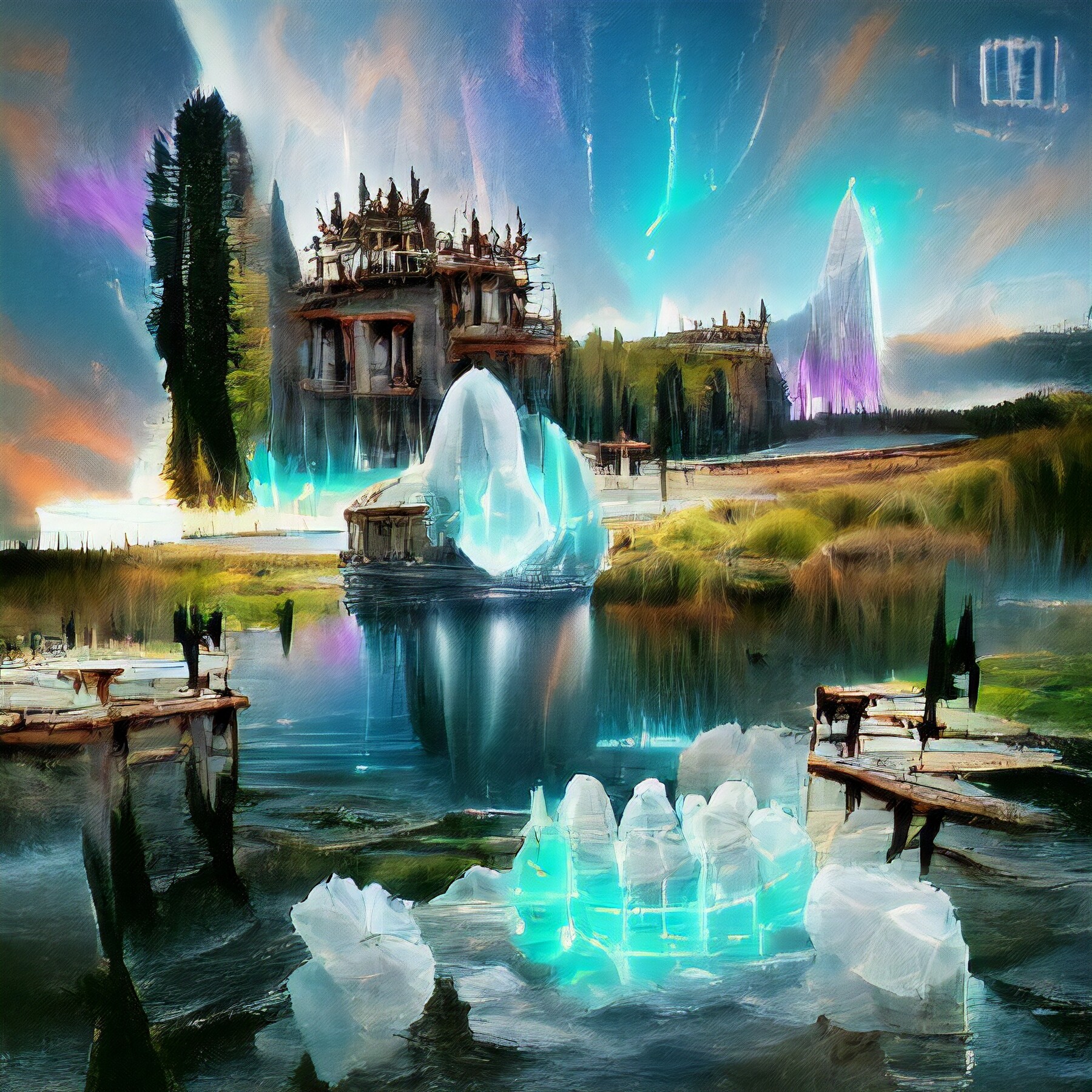 ArtStation - Land of Crystal | Artworks