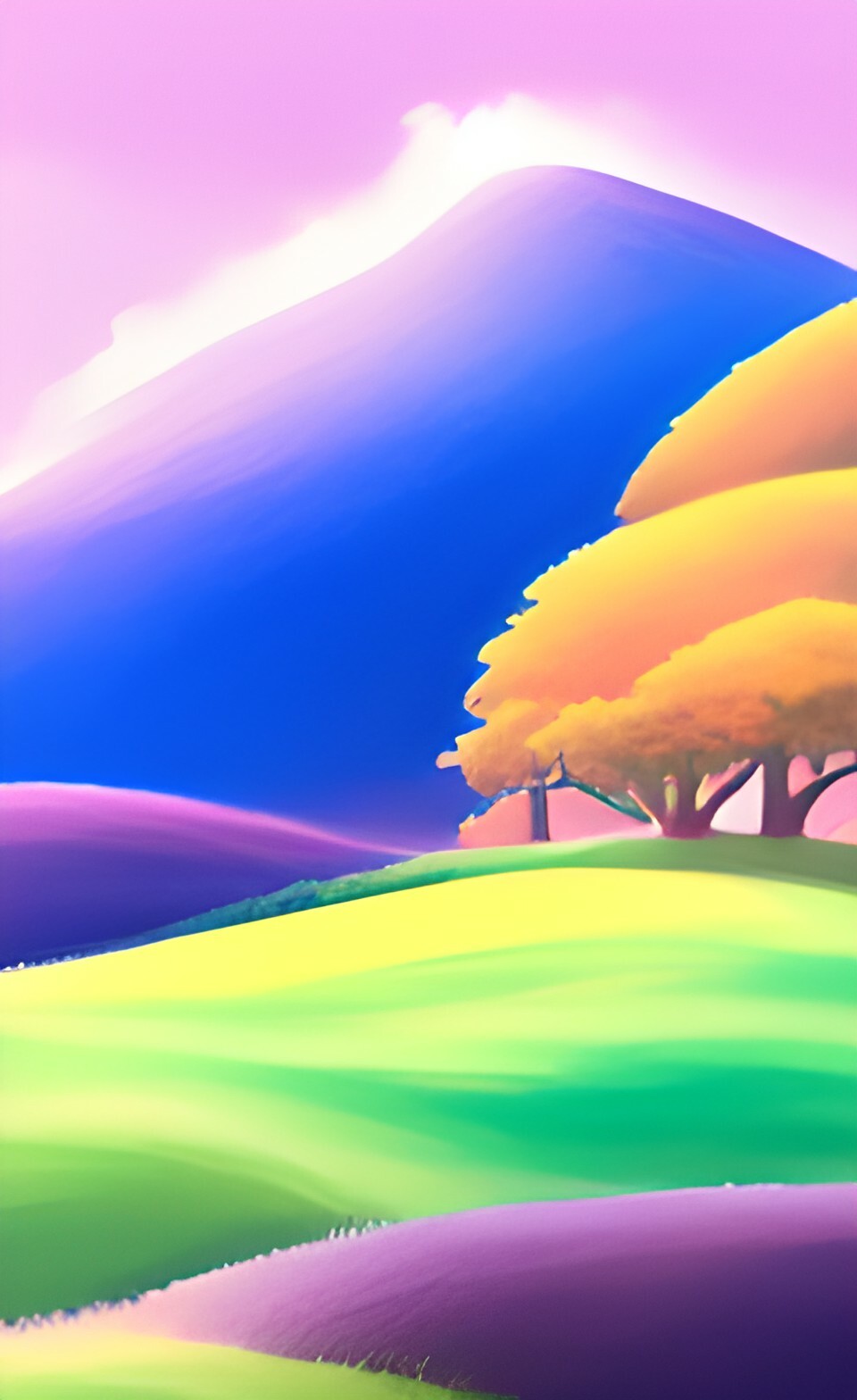 ArtStation - Valley hill dreamscapes Pastel Background 1000 image pack ...