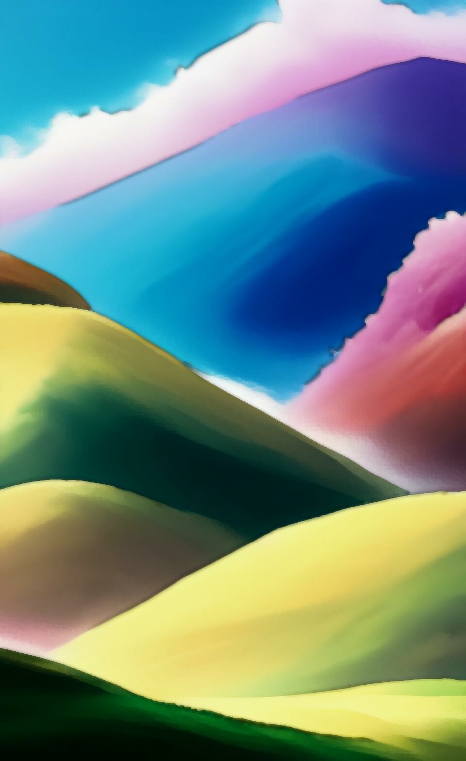 ArtStation - Valley hill dreamscapes Pastel Background 1000 image pack ...