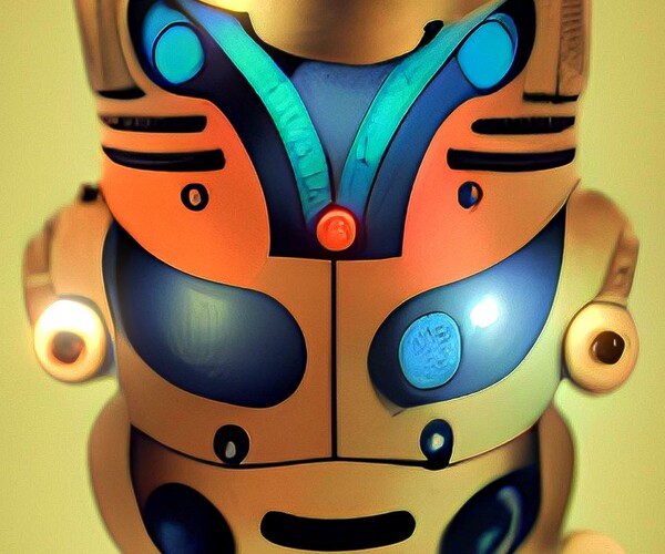 ArtStation - robot toy digital illustration Collection E=mc2 1000 image ...