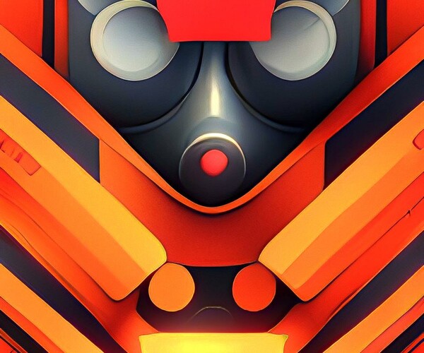 ArtStation - robot toy digital illustration Collection E=mc2 1000 image ...