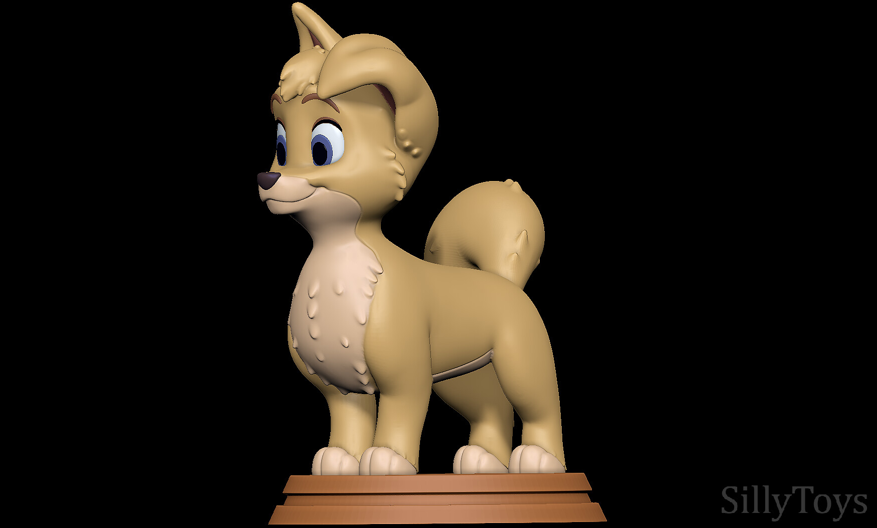 ArtStation - Angel - Lady and the Tramp 2 3D print model | Resources