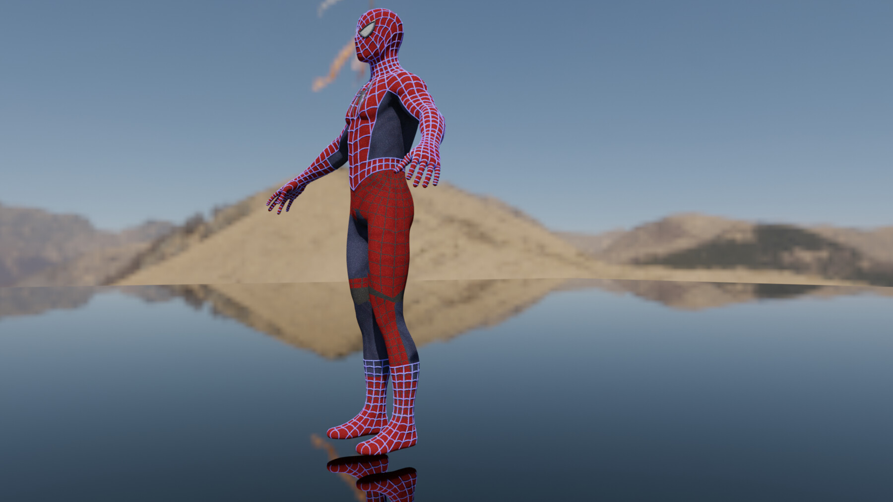 B.R.W. Productions - SPIDER MAN GAME READY 3D MODEL