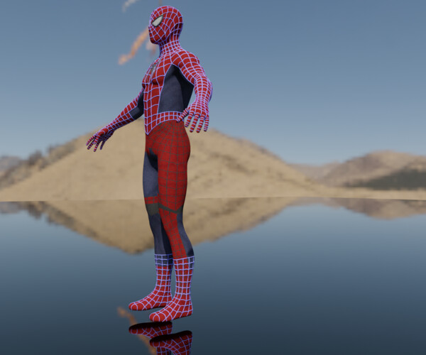 ArtStation - SPIDER MAN GAME READY 3D MODEL | Game Assets