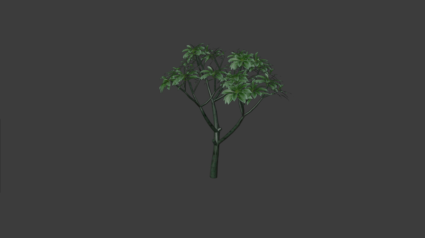 ArtStation - TREE GAME READY 3D MODEL | Game Assets