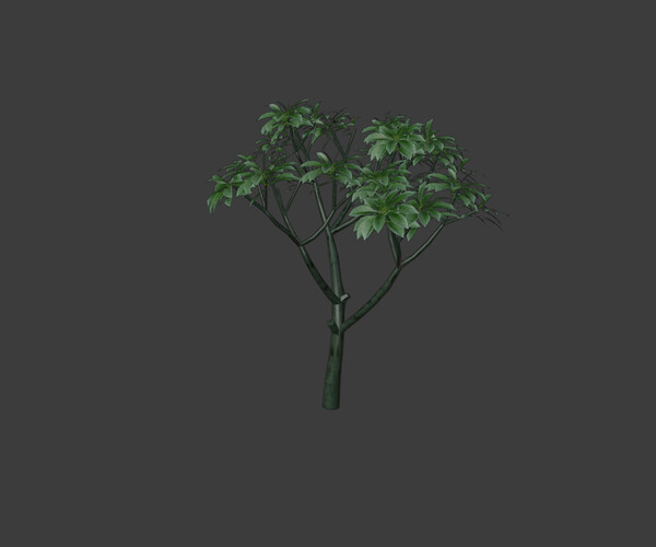 ArtStation - TREE GAME READY 3D MODEL | Game Assets