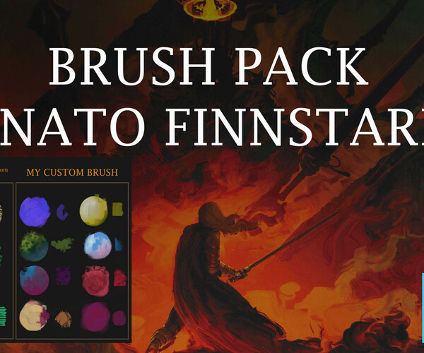 ArtStation - Brush pACK N°1 ( Photoshop ) | Brushes