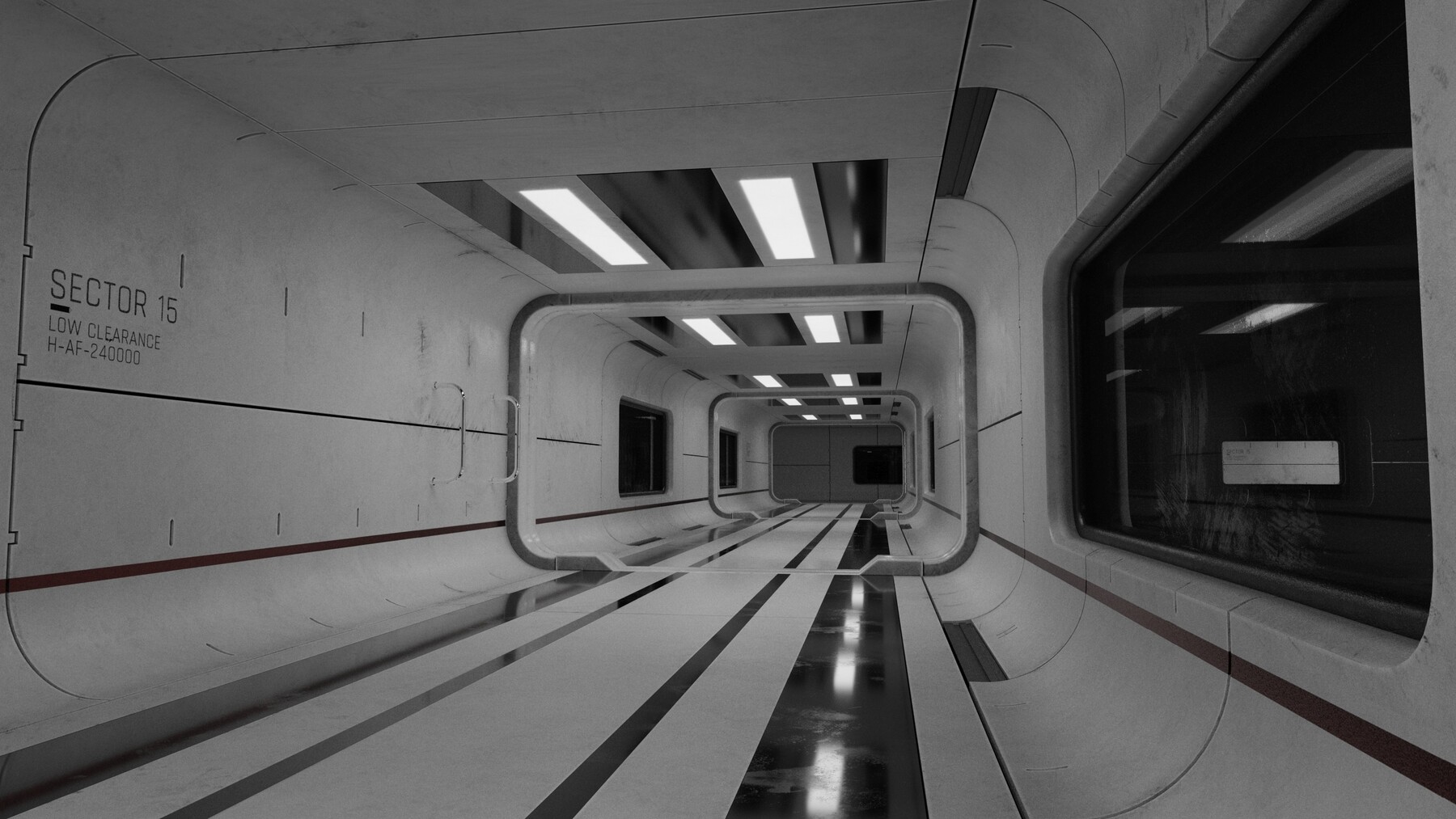 ArtStation - Sci-Fi Corridor | Resources