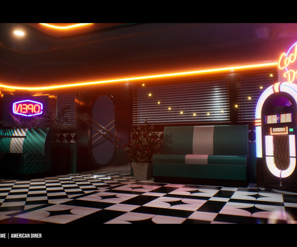 ArtStation - Classic Neon Signs: Unreal Engine | Game Assets