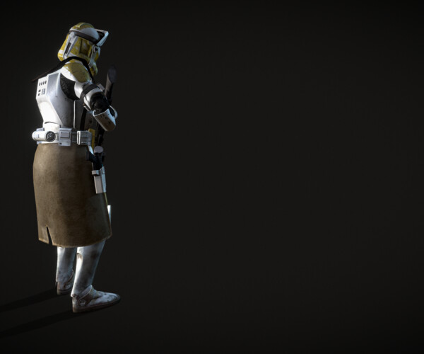 ArtStation - Clone Trooper Phase 2 Commander Bly | Resources