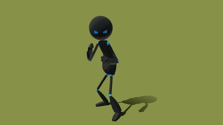 Easy Game Studio - 3D Model - Stickman