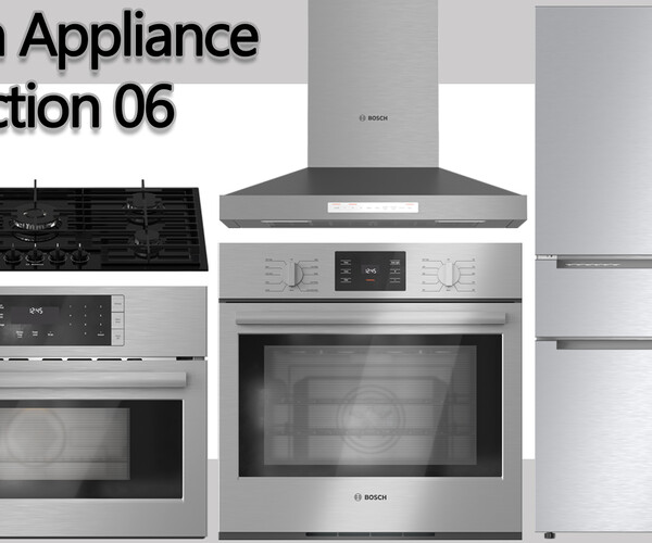 ArtStation - Bosch Appliance Collection 06 | Resources