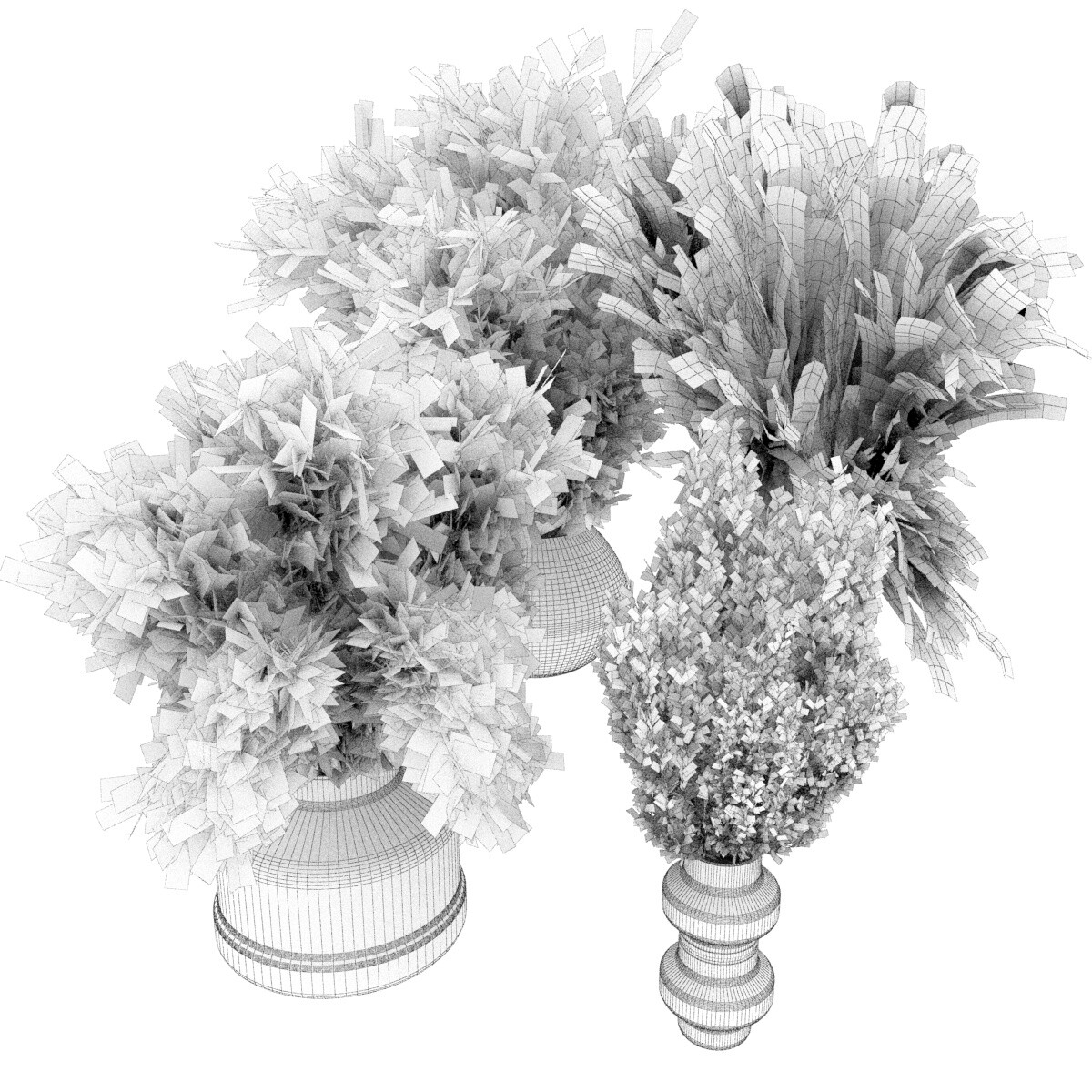ArtStation - Collection plant vol 366 - Bouquet - dried - flowers ...