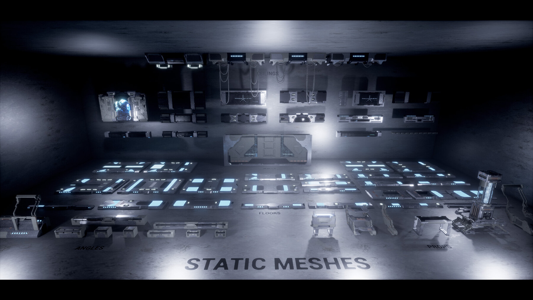 ArtStation - Sci-Fi Starter Pack - Kit Bash | Resources