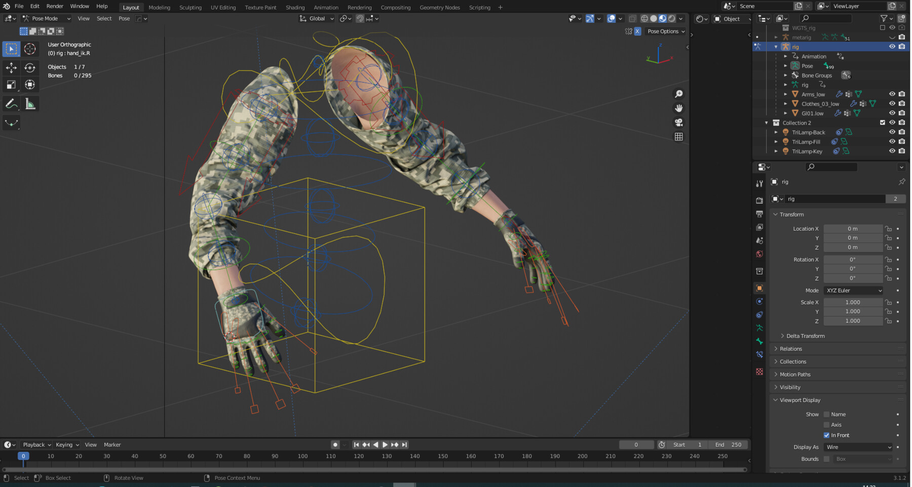 ArtStation - FPS First Person Arms - 03 | Game Assets