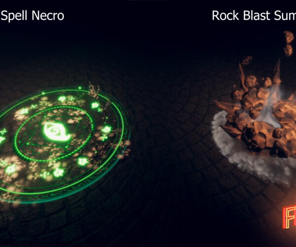 ArtStation - Stylized Magic FX PACK (Unity) | Game Assets