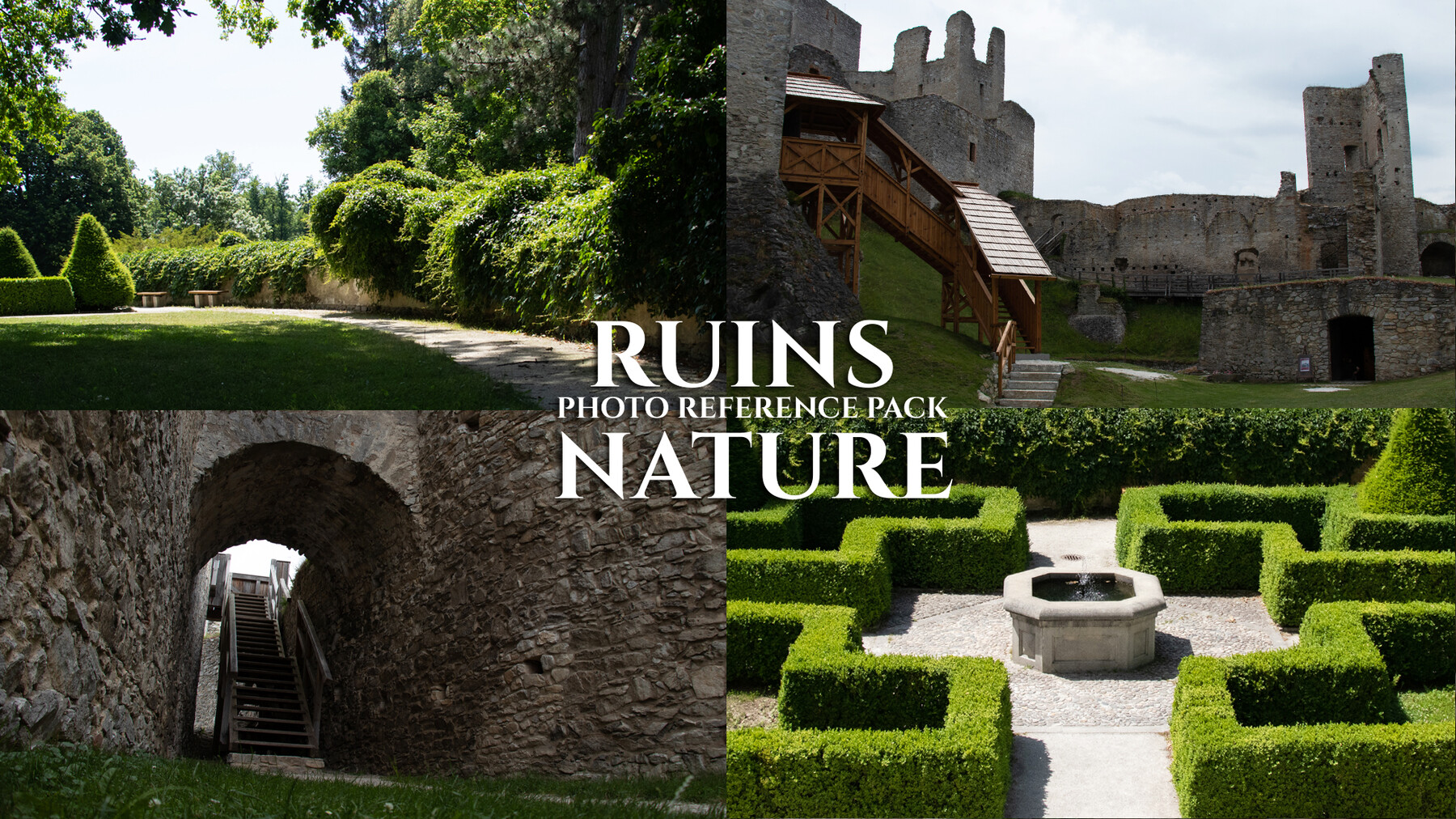 ArtStation - Ruins & Nature-Photo Reference Pack For Artists 326 JPEGs ...