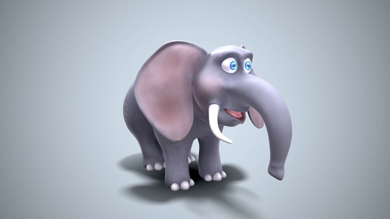 ArtStation - cartoon elephant | Game Assets
