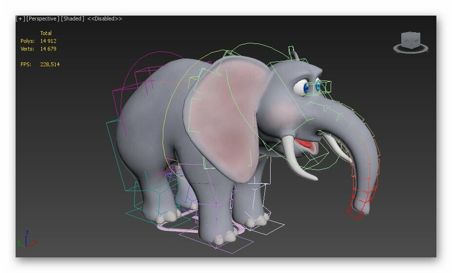 ArtStation - cartoon elephant | Game Assets