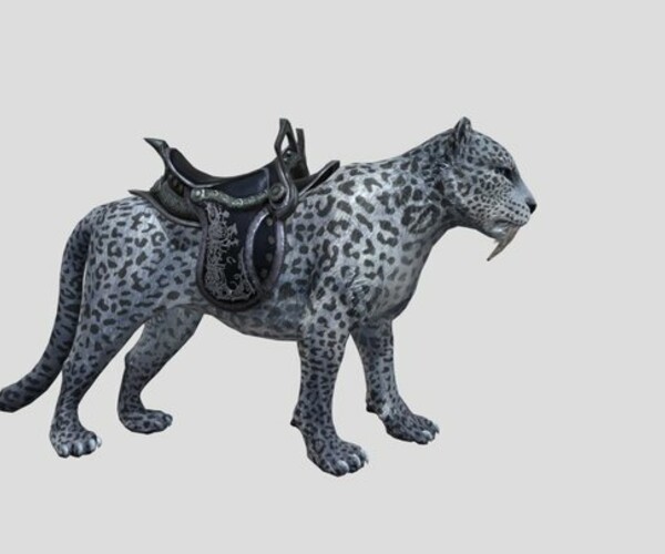 ArtStation - SnowLeopard-01 | Game Assets