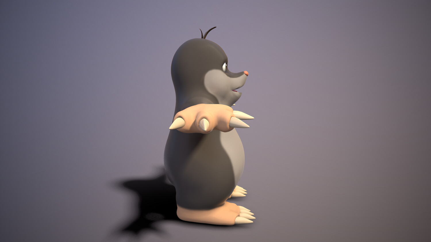 ArtStation - cartoon mole | Game Assets