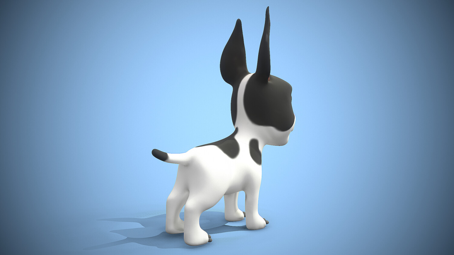 ArtStation - cartoon frenchie puppy | Game Assets
