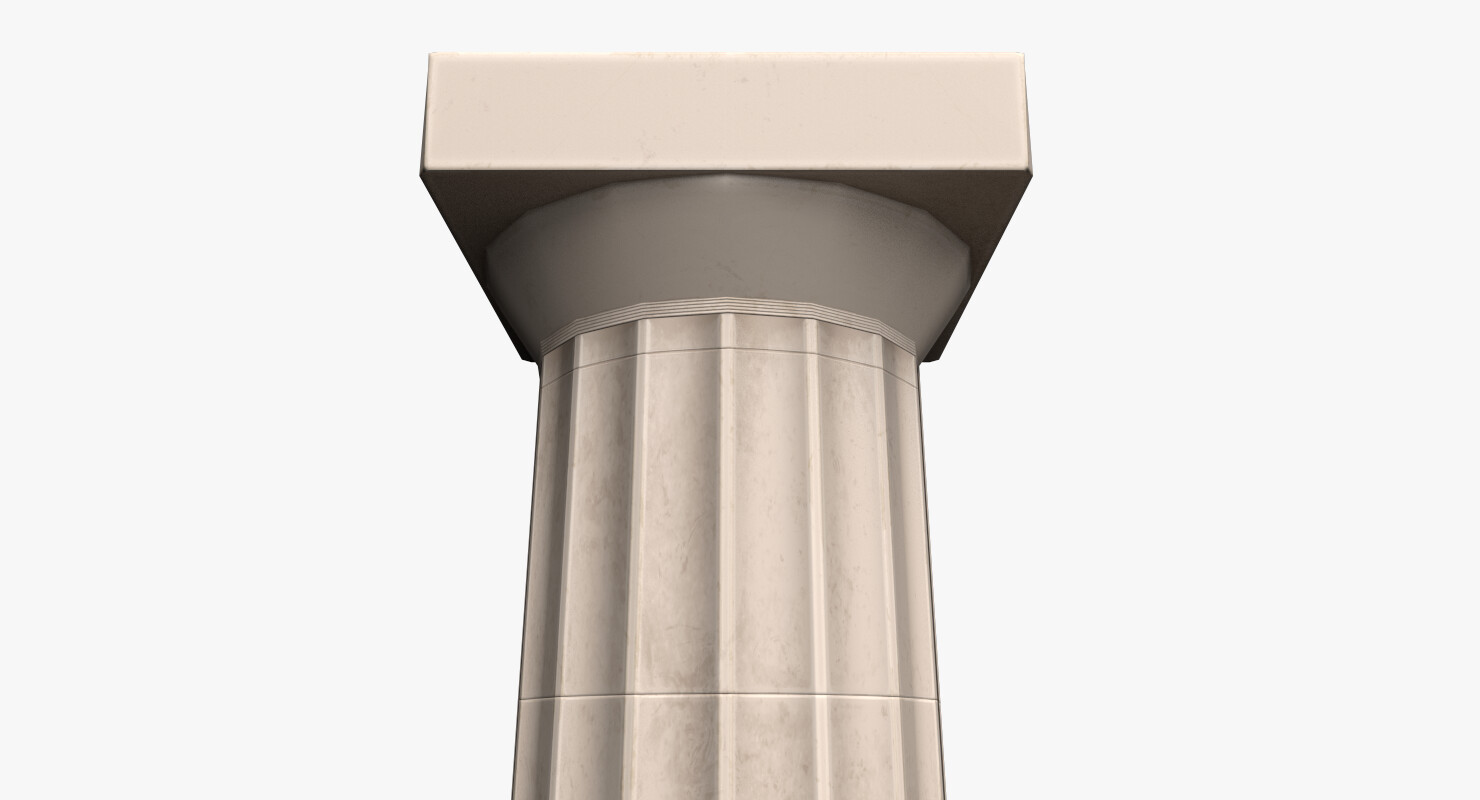 ArtStation - Doric Column | Game Assets