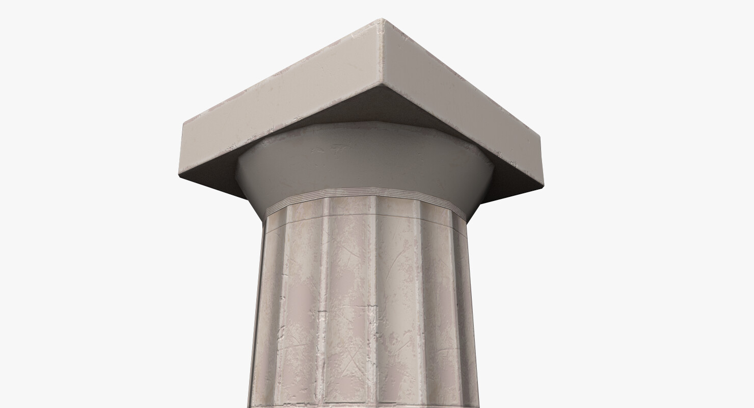 ArtStation - Doric Column | Game Assets