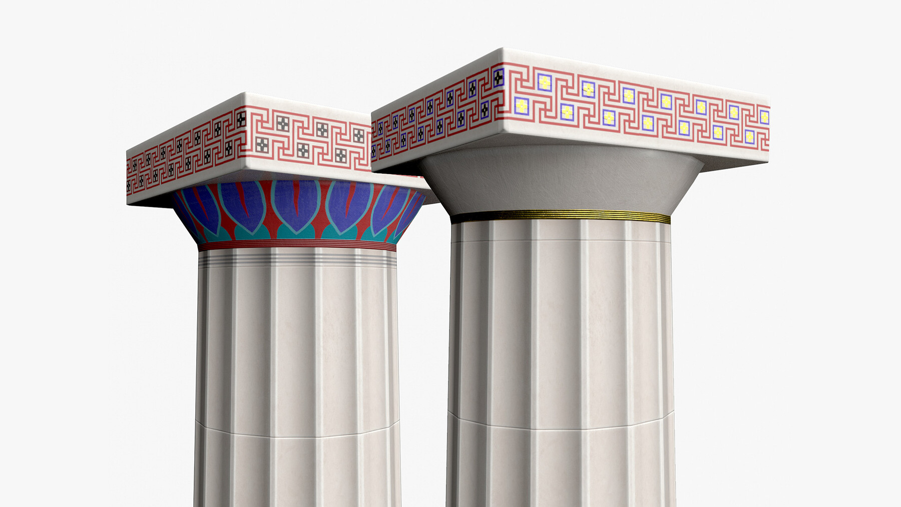 Modern Doric Columns