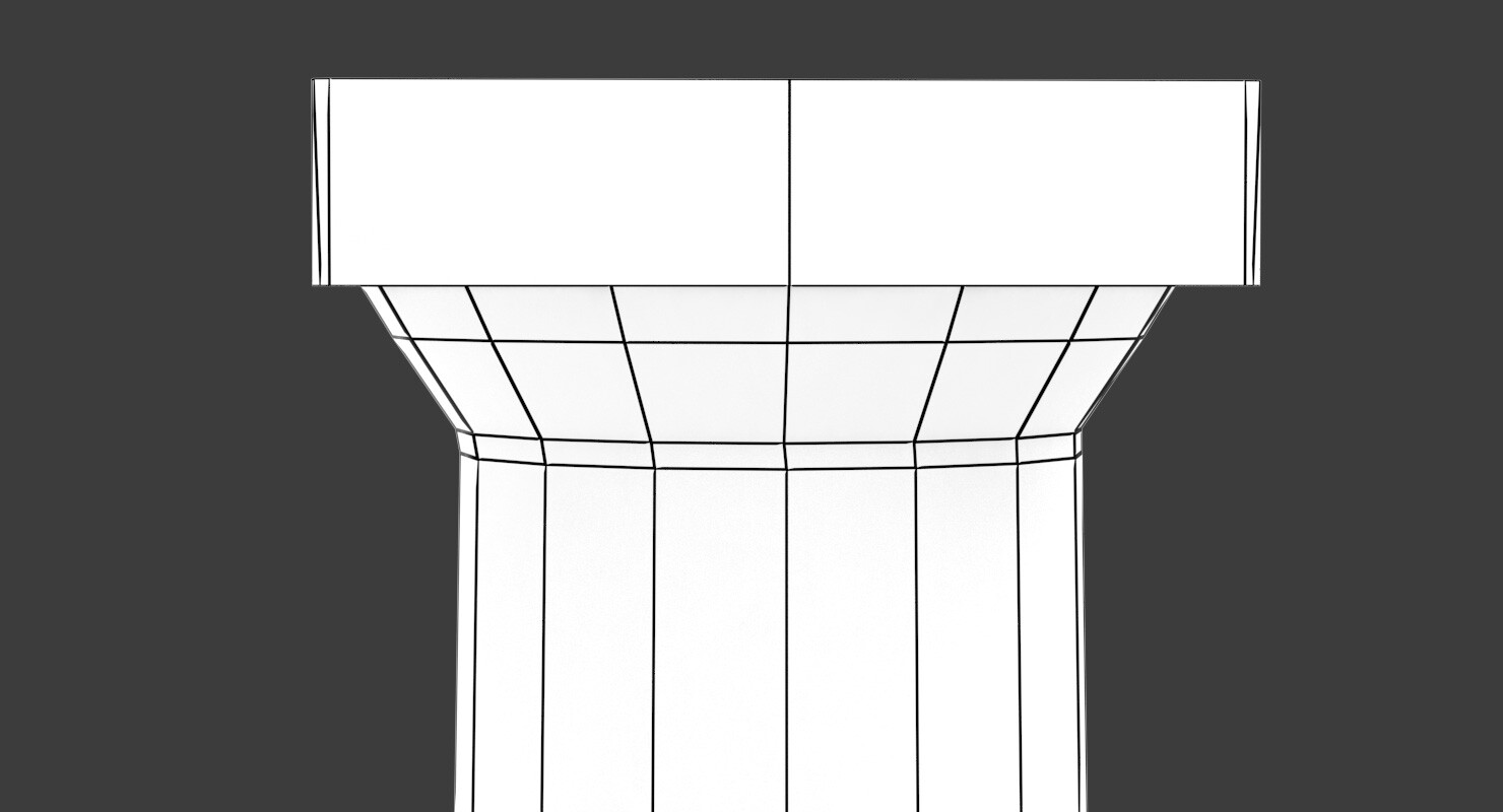 ArtStation - Doric Column Polychromy | Game Assets