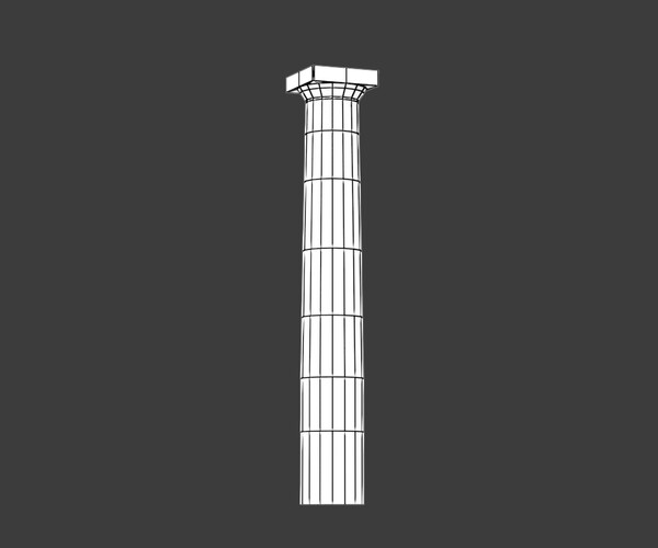 ArtStation - Doric Column Polychromy | Game Assets