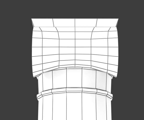 ArtStation - Ionic Column Polychromy | Game Assets