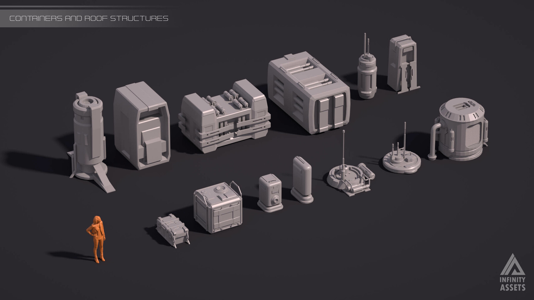 ArtStation - Desert Planet City | Game Assets