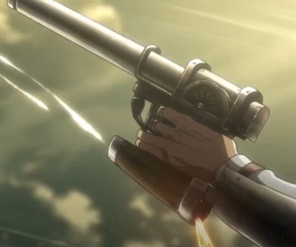 ArtStation - Attack on Titan Anti-Personnel Gear Shotgun 3D print model ...