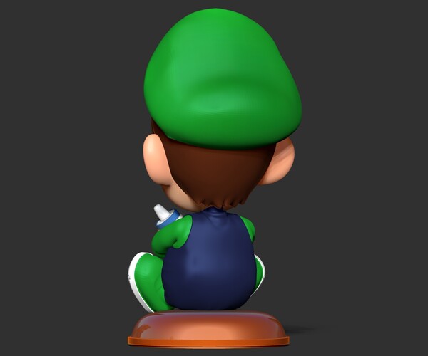 ArtStation - Baby Luigi | Resources