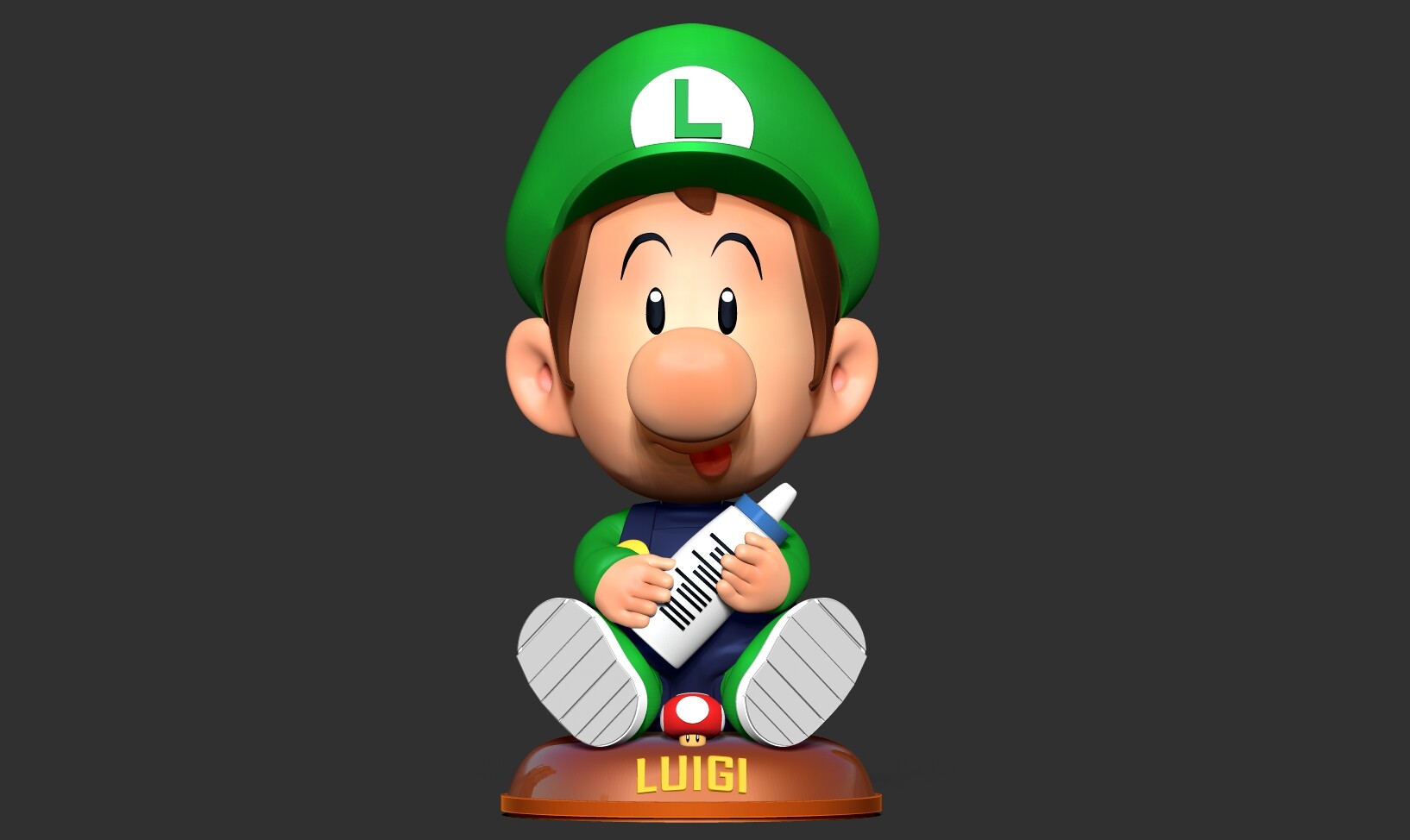ArtStation - Baby Luigi | Resources