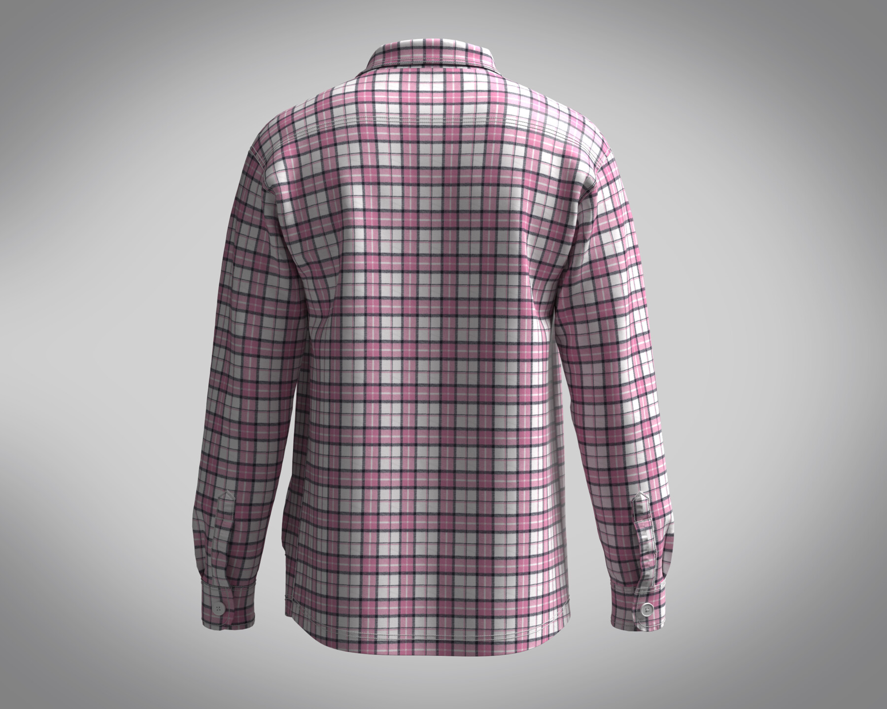 ArtStation - Shacket Pink Check | Resources