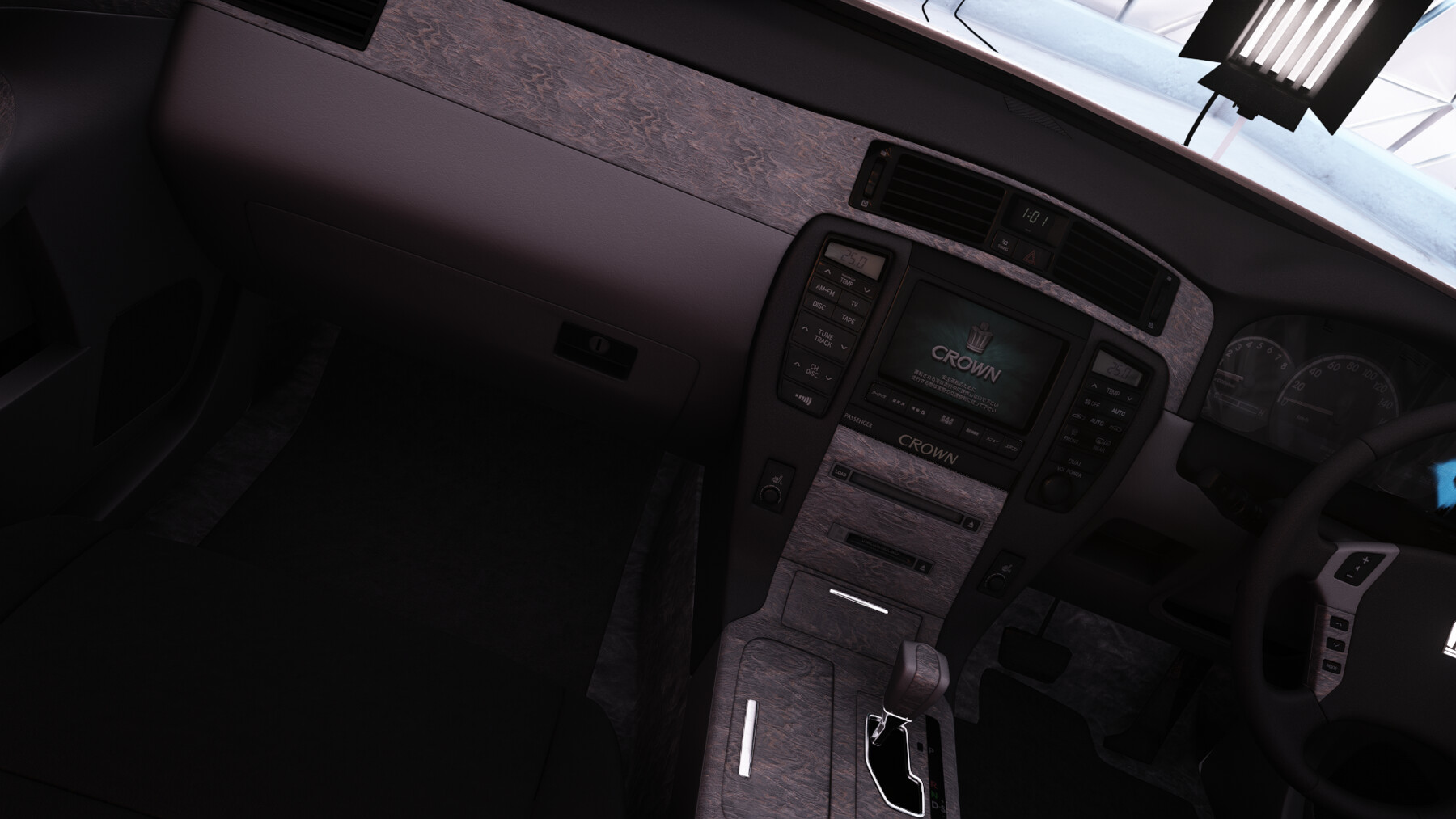 ArtStation - Toyota Crown GRS180 high-detailed model | Game Assets